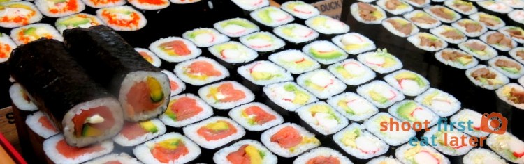 Melbourne: Sushi Sushi Hand Rolls – Shoot First Eat Later